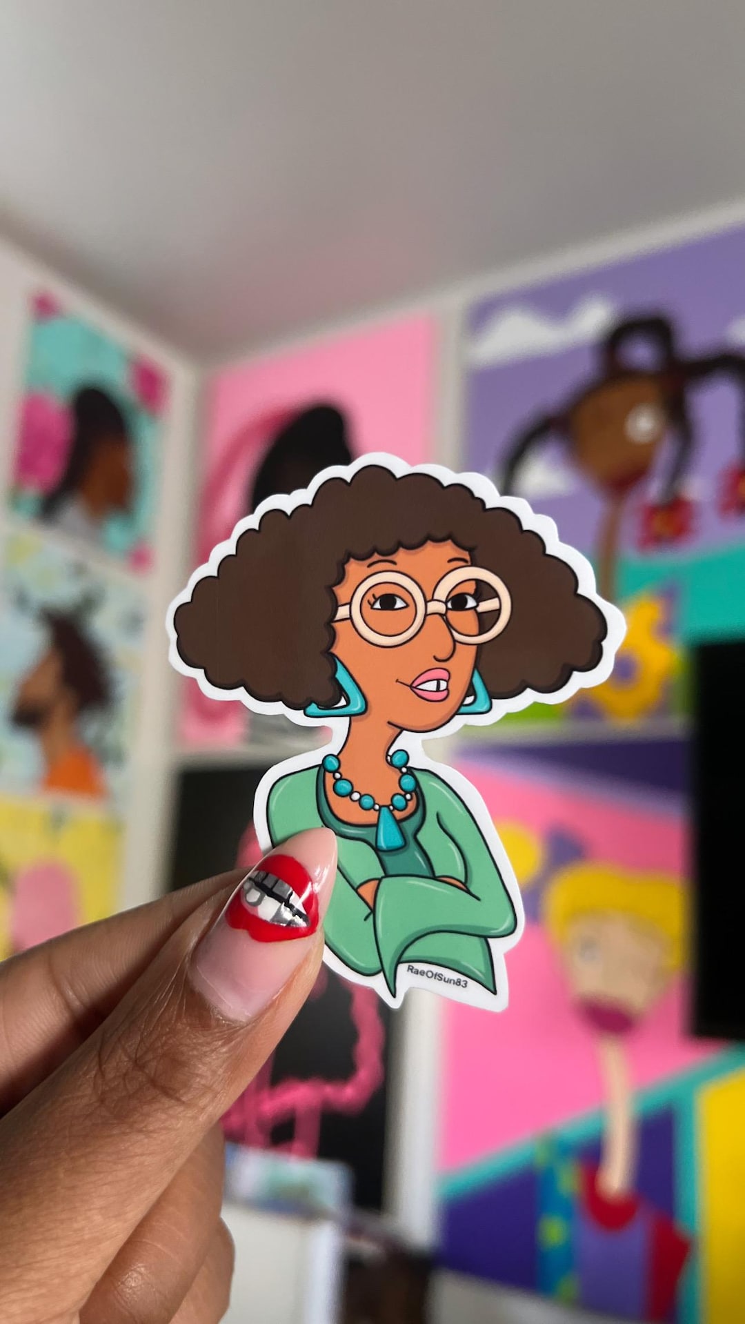 Unbothered Grotke Recess Vinyl Sticker/ Die Cut Sticker/ Funny Sticker ...