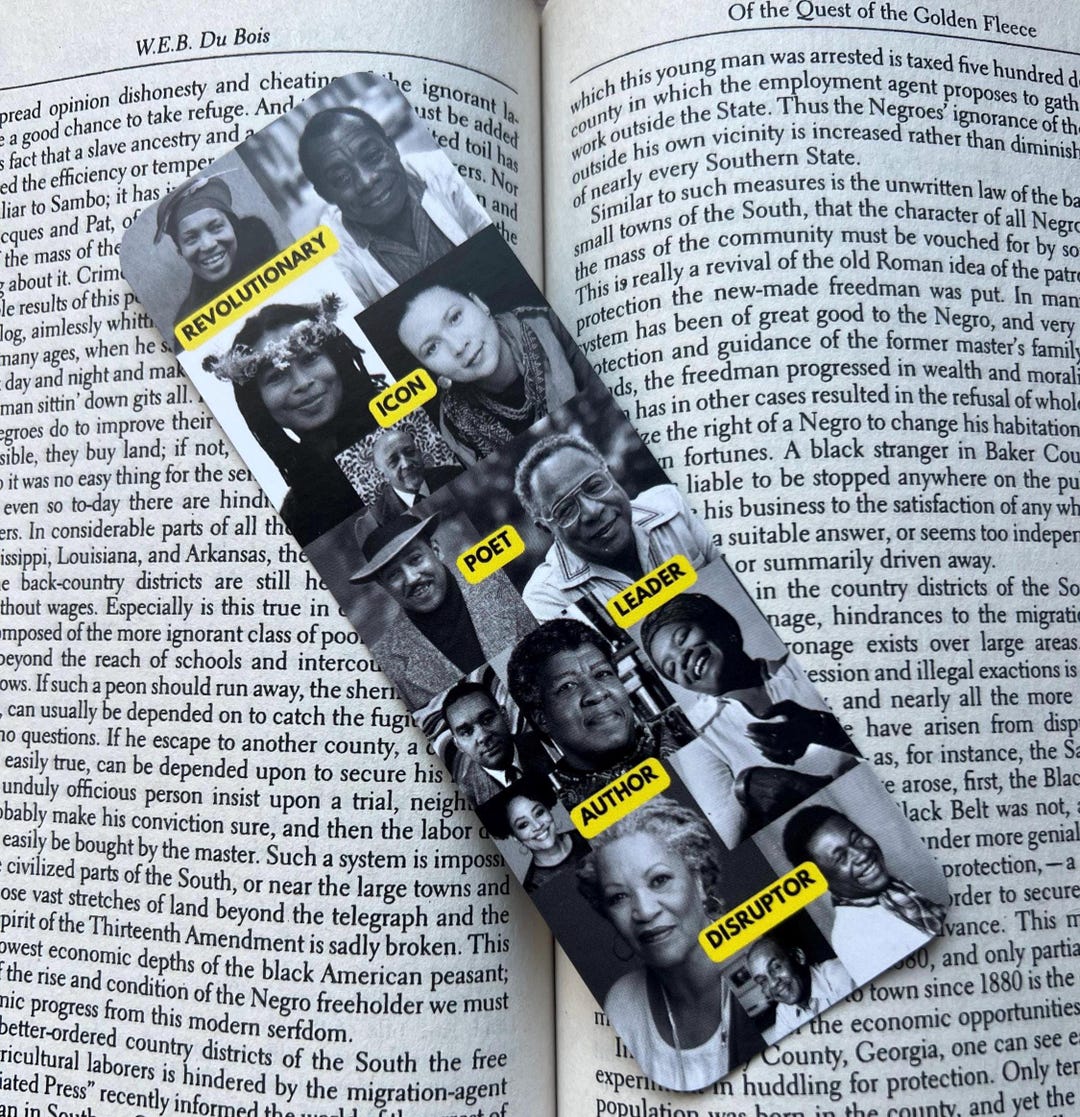 Black Authors Bookmark/ African American Author/ Black Writers/ Reading ...