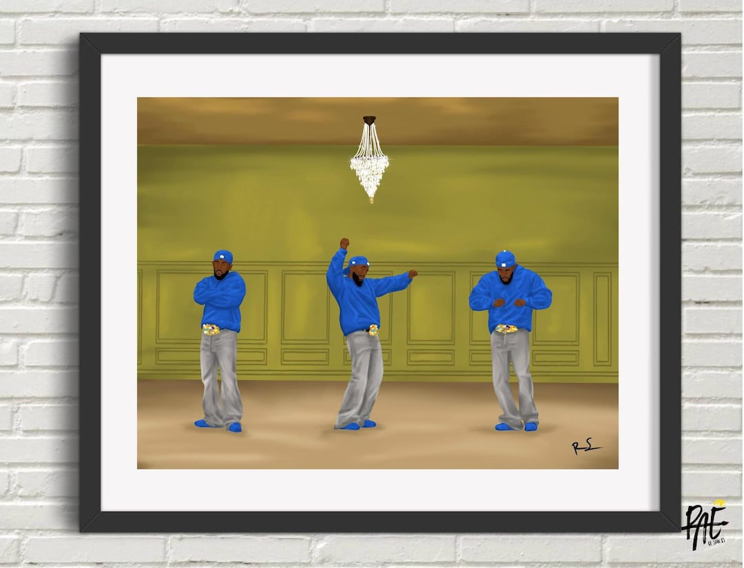 Squabble up Print/ Kendrick Lamar Art/ Art Prints - Etsy