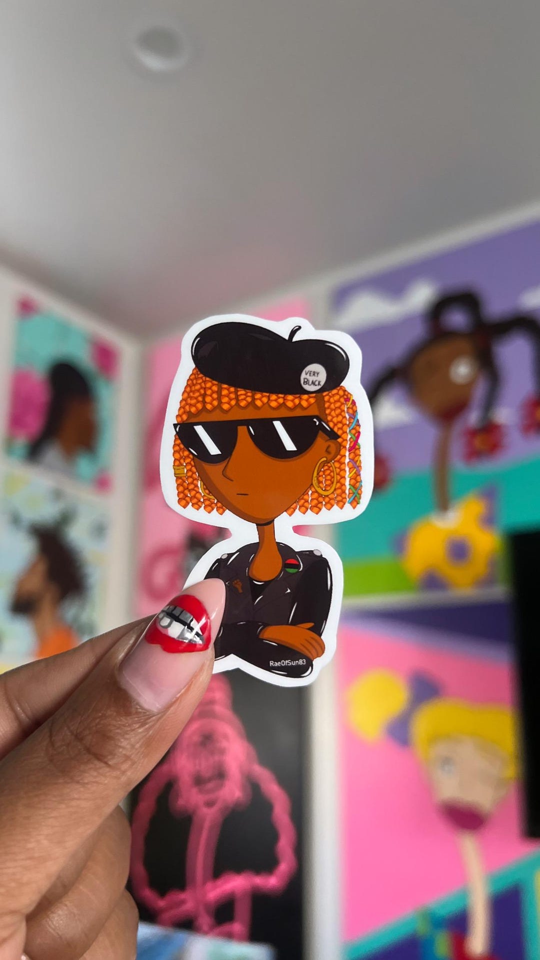 Unbothered Judy Vinyl Sticker/ Die Cut Sticker/ Funny Sticker/ - Etsy