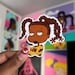 Unbothered Susie Vinyl Sticker/ Die Cut Sticker/ Funny Sticker/ - Etsy