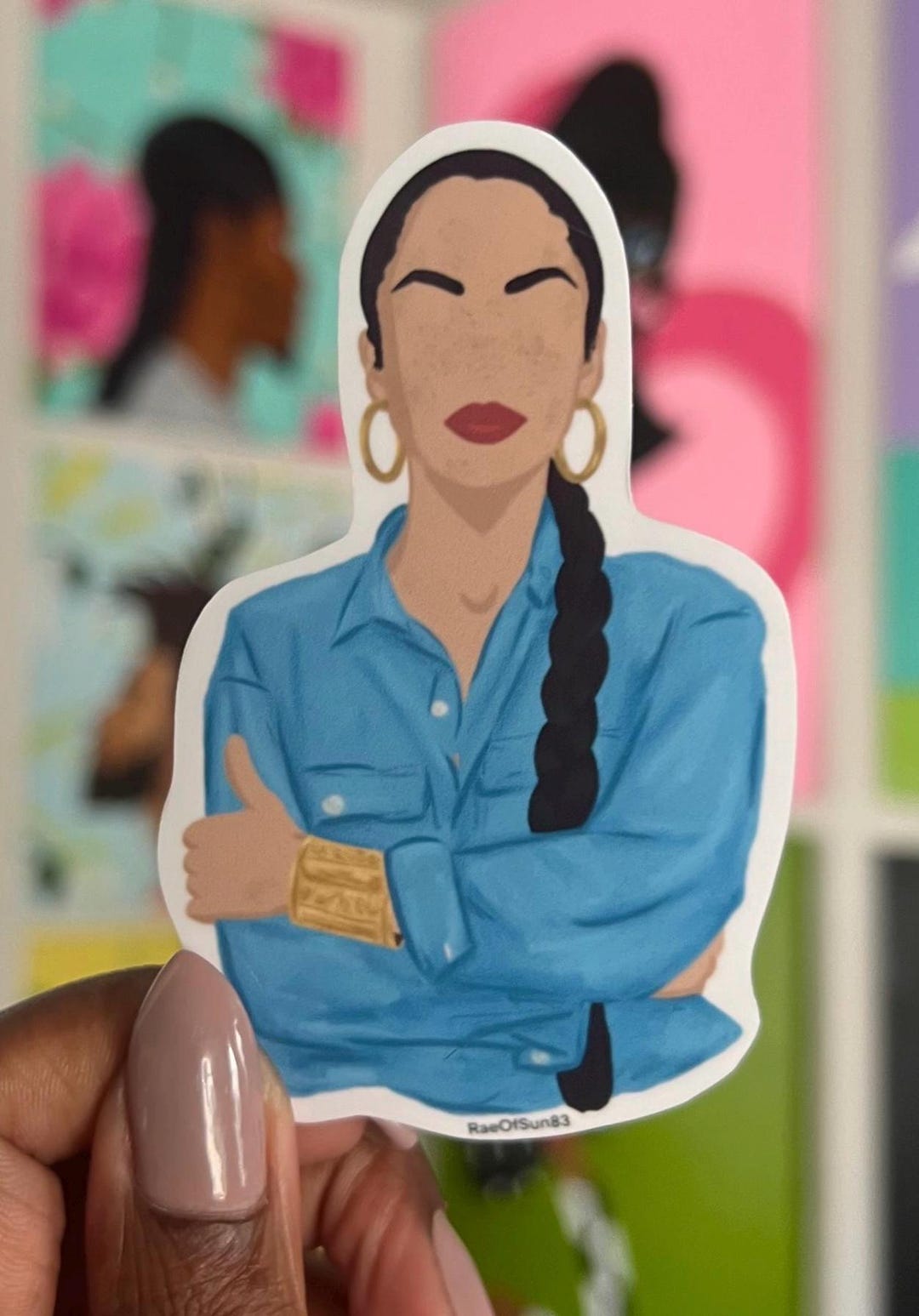 Sade Vinyl Sticker/ Hip Hop Die-cut Sticker/ Waterproof Stickers/ - Etsy
