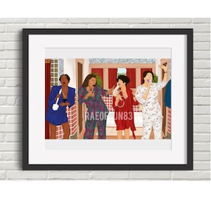 Living Single My Girls Print - Etsy