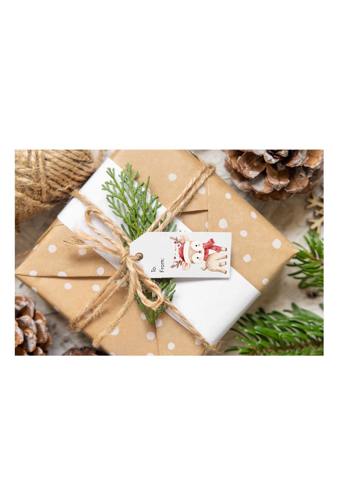 Christmas Present Gift Tags. Instant PDF Download. - Etsy