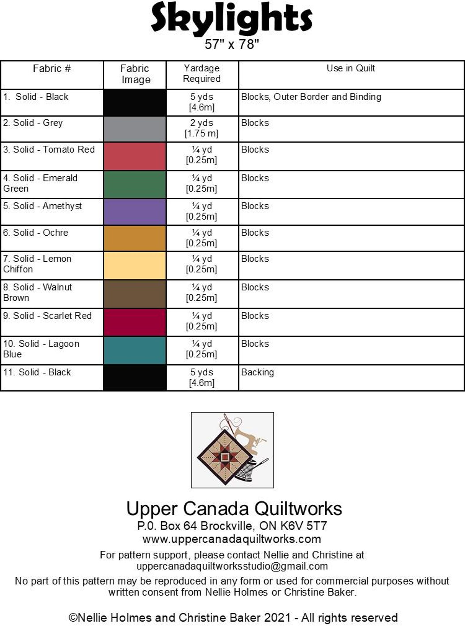 Skylights Star Quilt Pattern PDF: Modern Scrap-friendly Design (digital ...