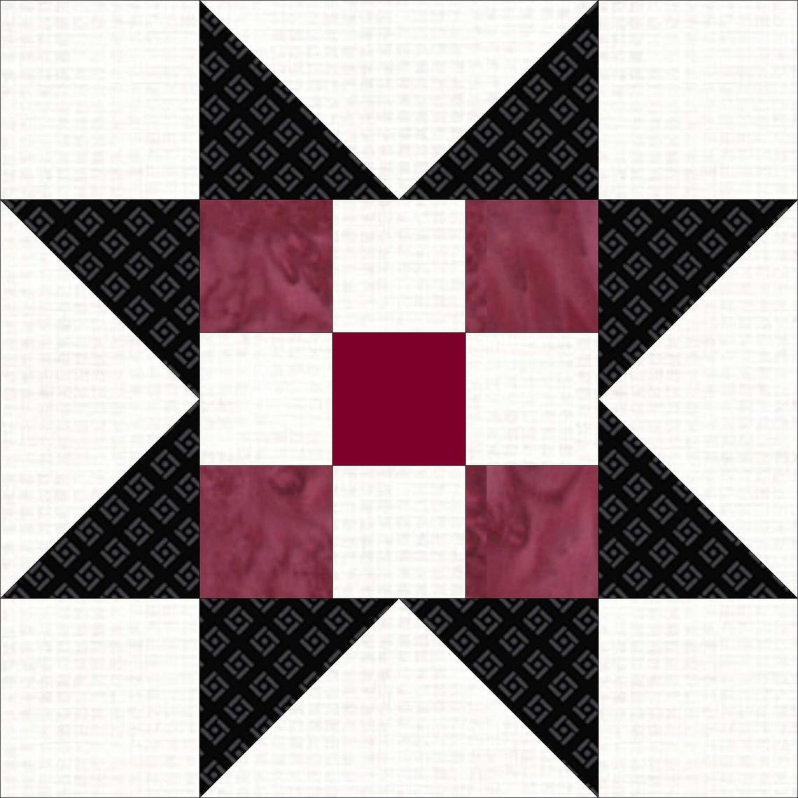 Star Sampler Quilt Pattern: Constellation Block of the Month (PDF ...