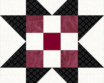 Star Sampler Quilt Pattern: Constellation Block of the Month (PDF ...