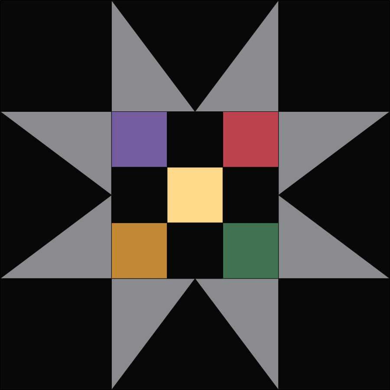 Skylights Star Quilt Pattern PDF: Modern Scrap-friendly Design (digital ...