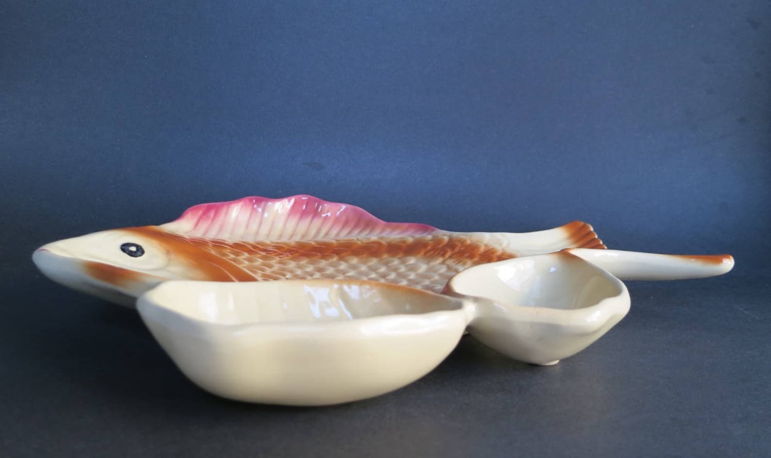 Vintage Fish Platter Ceramic Serving Piece | Etsy