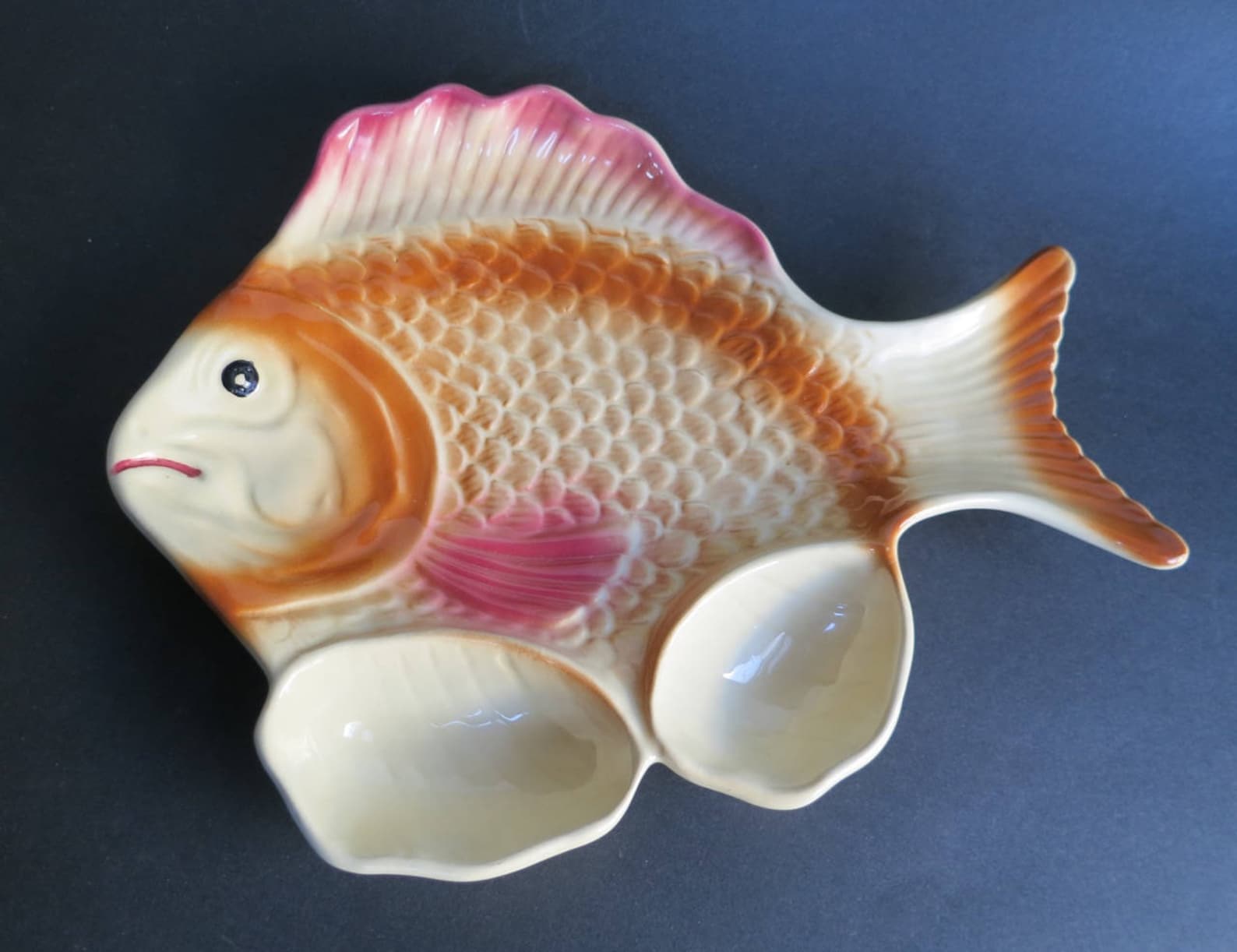 Vintage Fish Platter Ceramic Serving Piece | Etsy