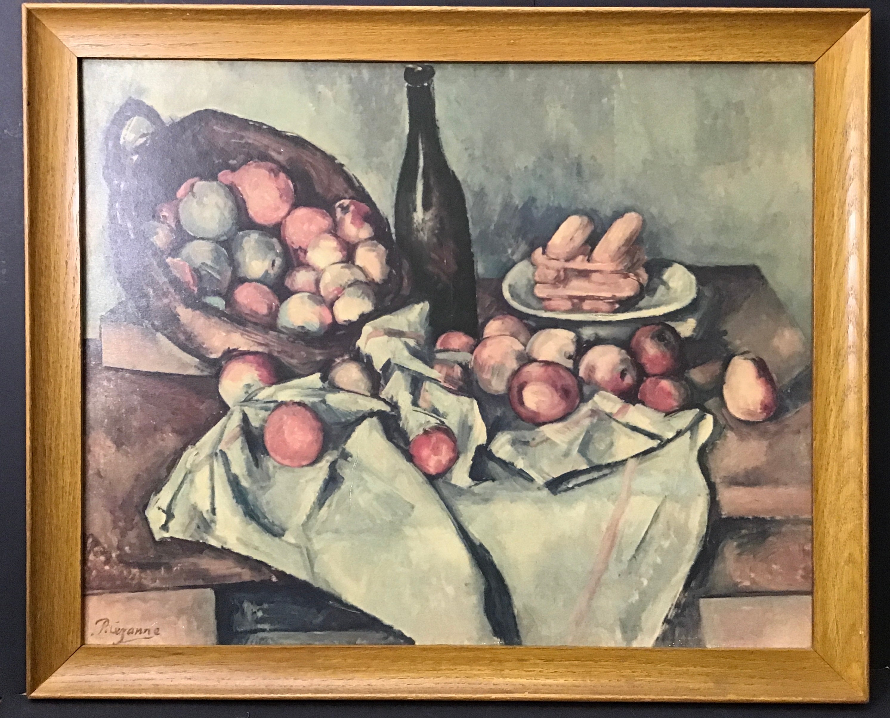 Cezanne Basket Of Apples