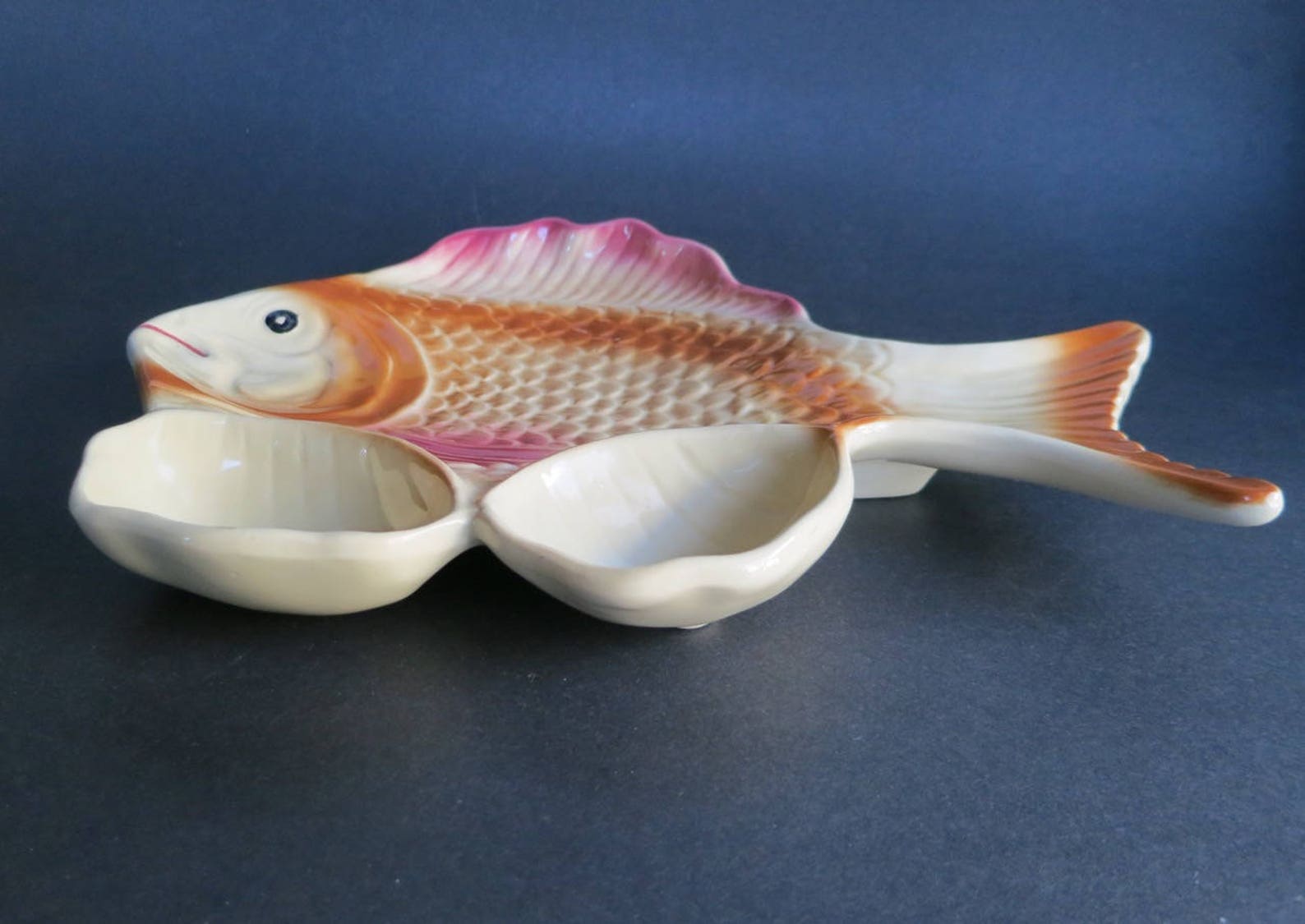 Vintage Fish Platter Ceramic Serving Piece | Etsy