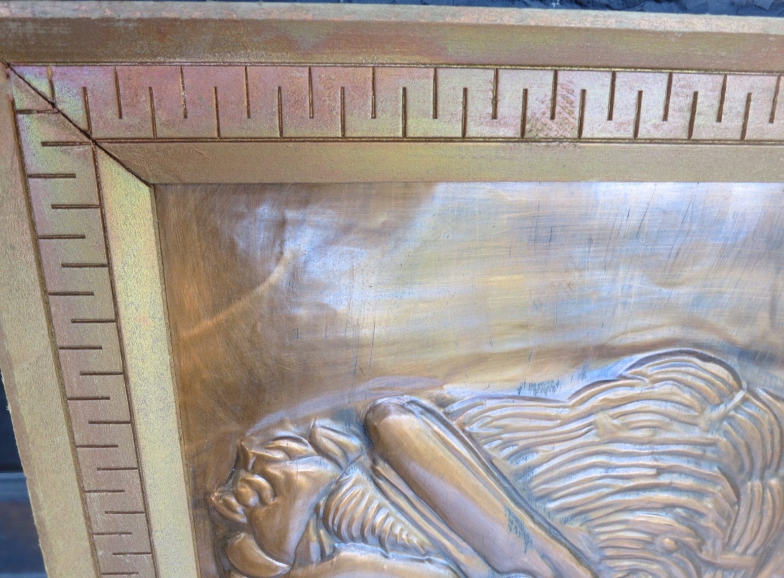 Embossed Copper Portraits Pair of Vintage Hammered Copper - Etsy