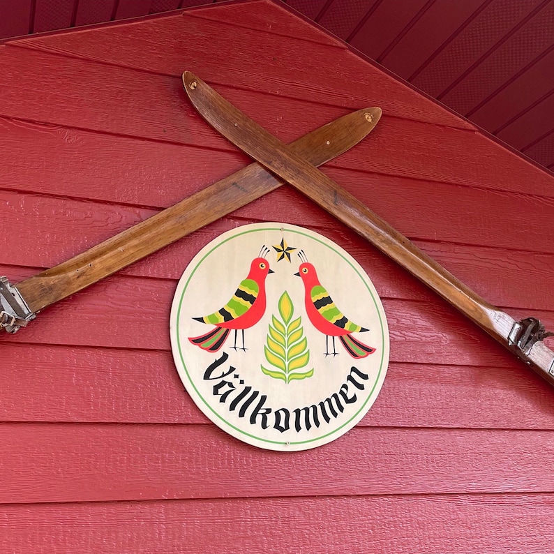 Distlefink Birds Welcome Hex Sign PA Dutch Style- Two Birds Under the ...