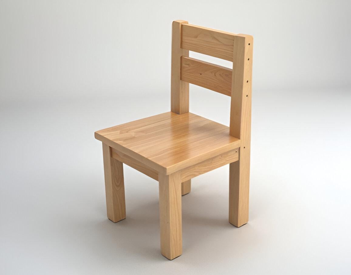 Wooden Kids Chair Build Plan: Playroom Chair Woodworking Project PDF ...