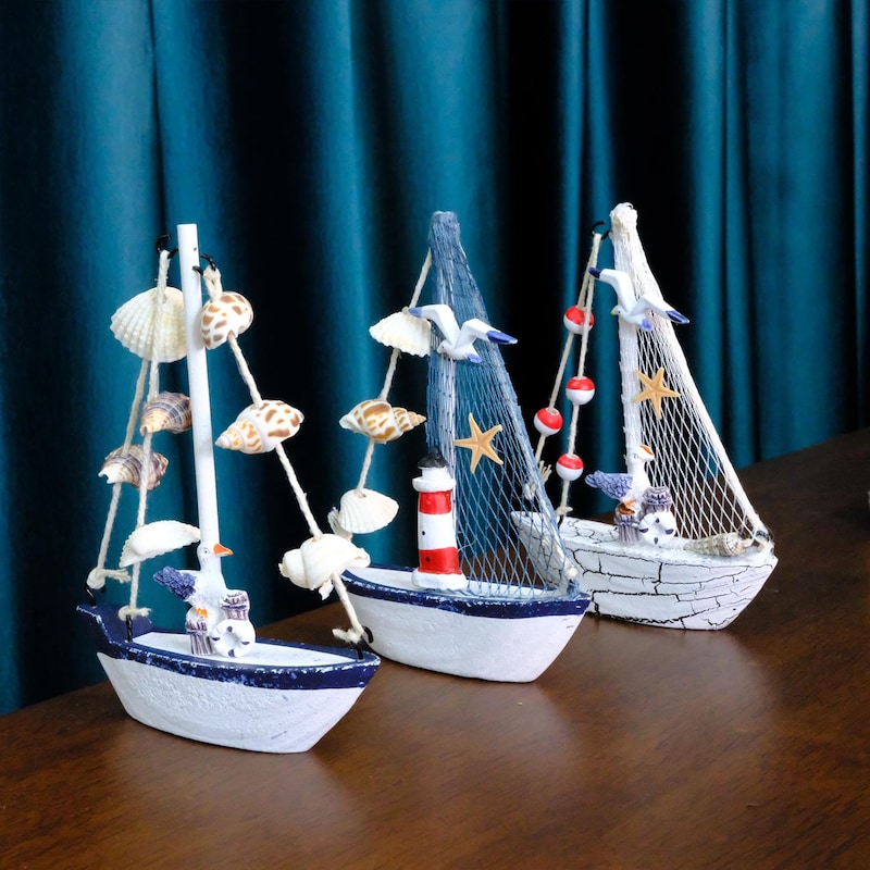 Wooden Figurines Nautical - Etsy