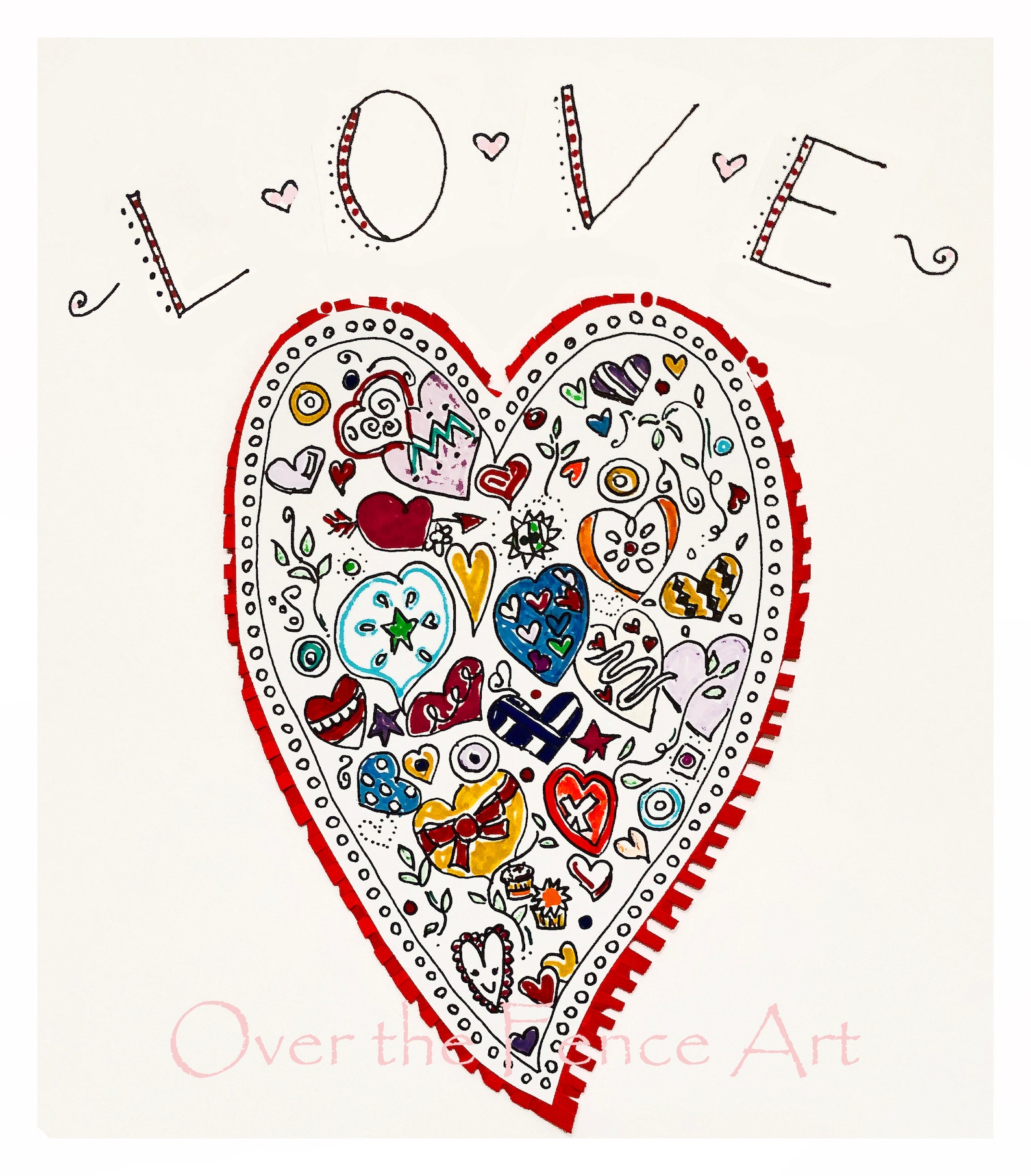 Greeting Card Love for Your Loved Ones - Etsy