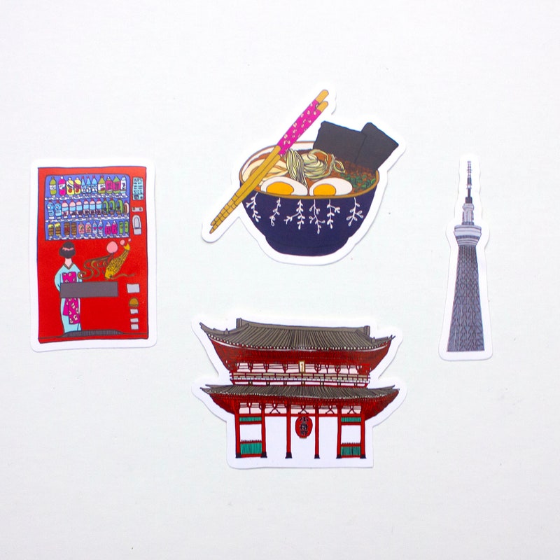 Japanese Sticker Pack - Etsy