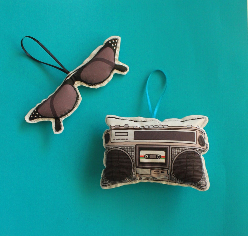 Ghettoblaster Christmas Ornament: 1980s Boom Box - Etsy