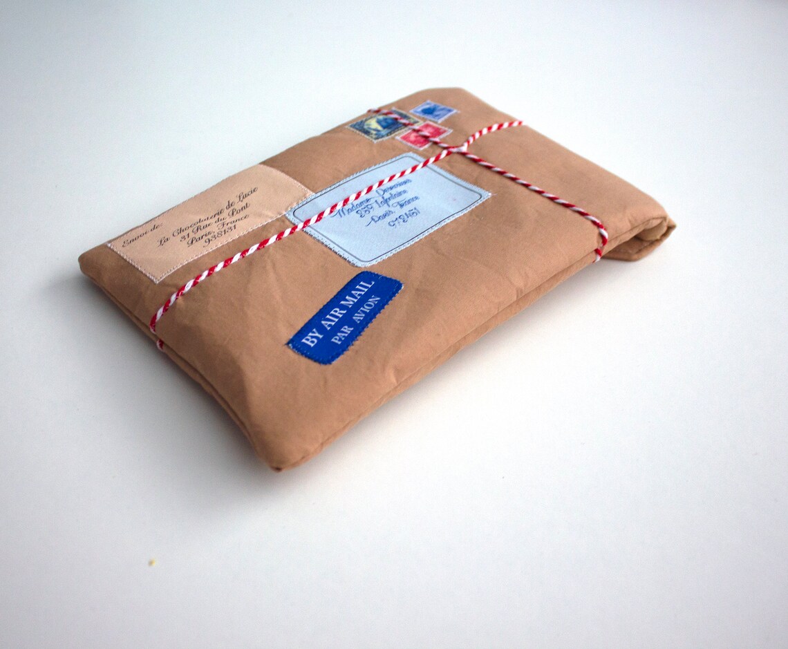 Ipad Mini Sleeve vintage Envelop Parcel Ipad Mini Case Ipad | Etsy