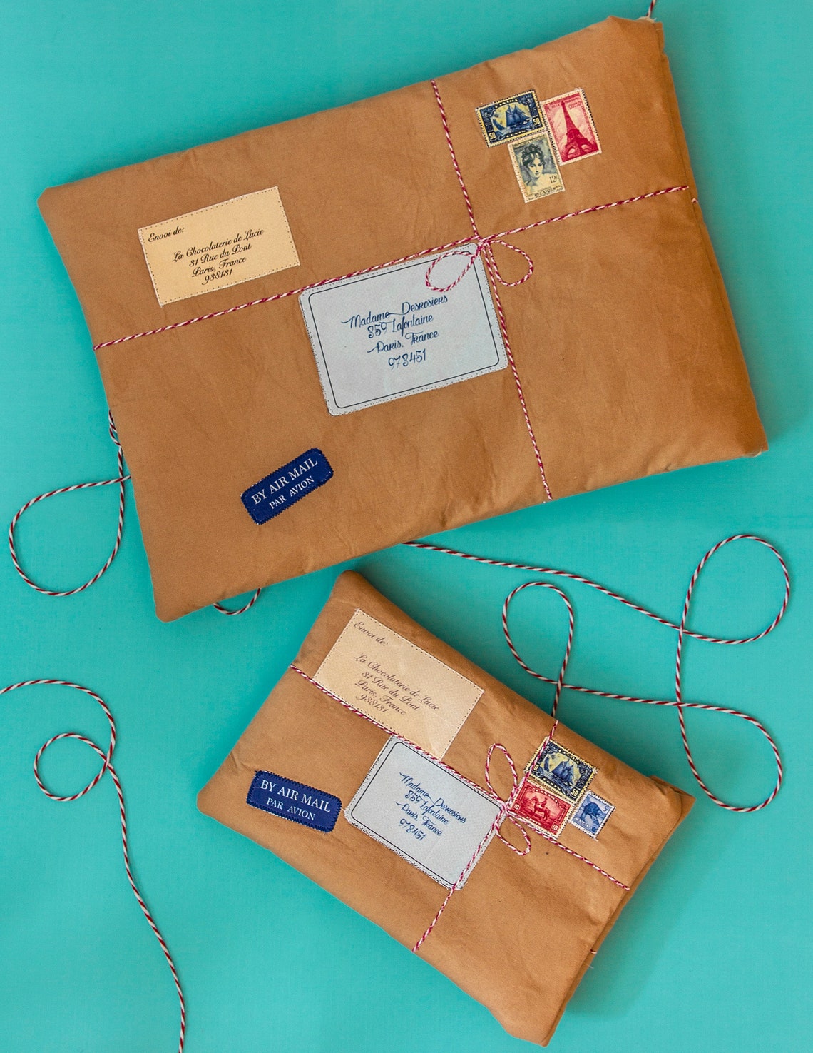 Ipad Mini Sleeve vintage Envelop Parcel Ipad Mini Case Ipad | Etsy