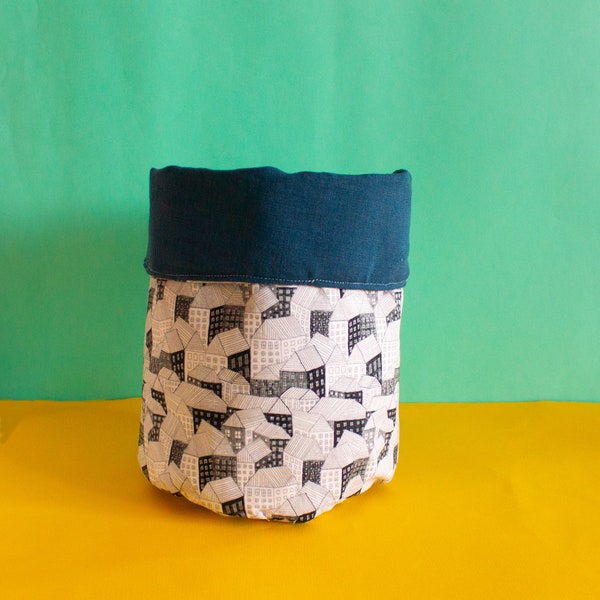 Cache pot tissu - Etsy France