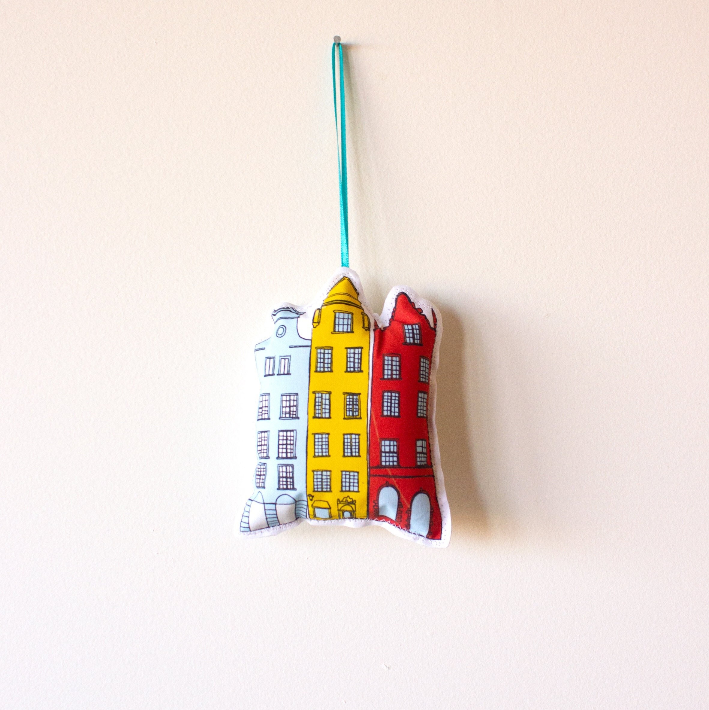 Amsterdam Houses Ornament: Tree Decoration Netherlands Houses | Etsy