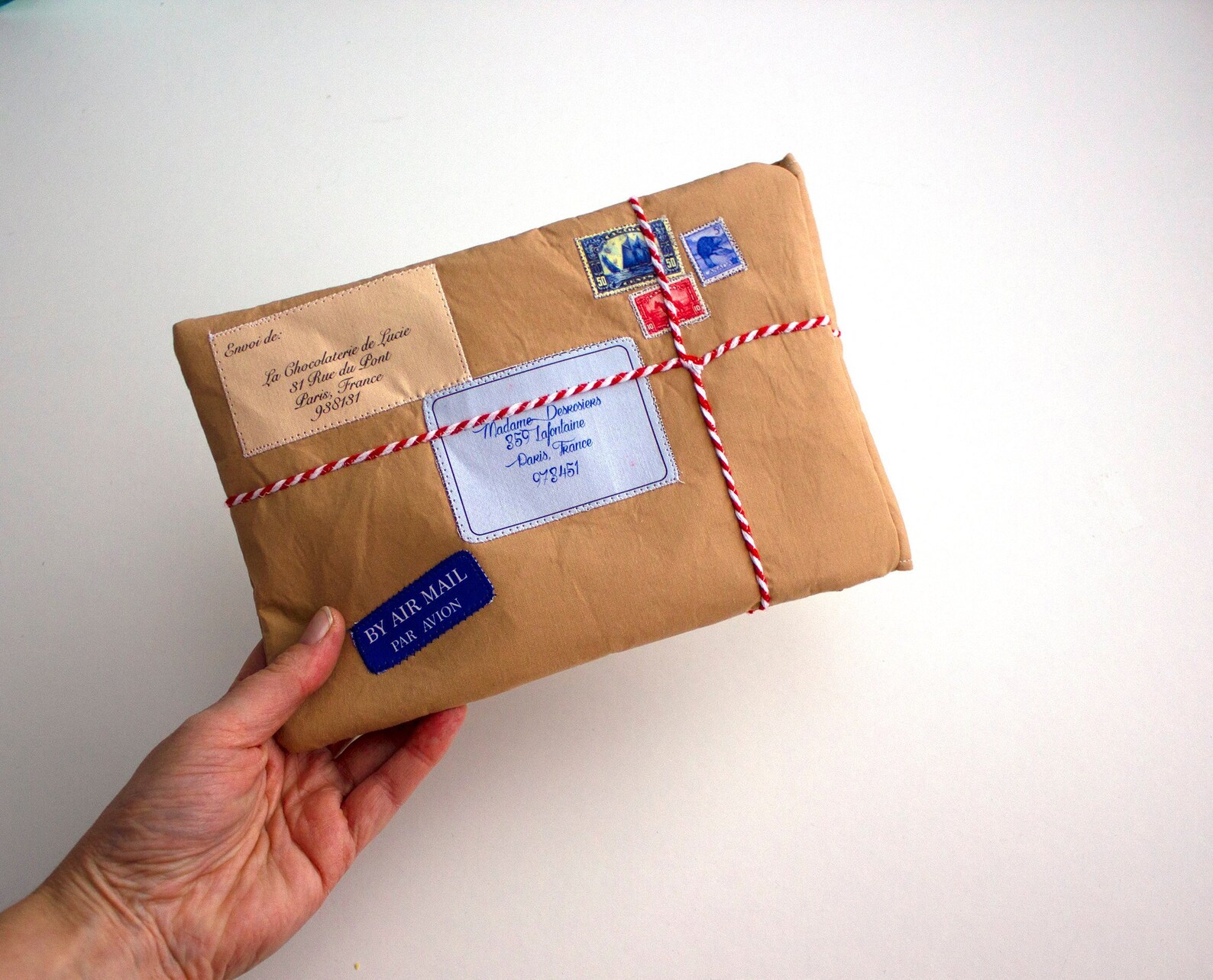 Ipad Mini Sleeve vintage Envelop Parcel Ipad Mini Case Ipad | Etsy