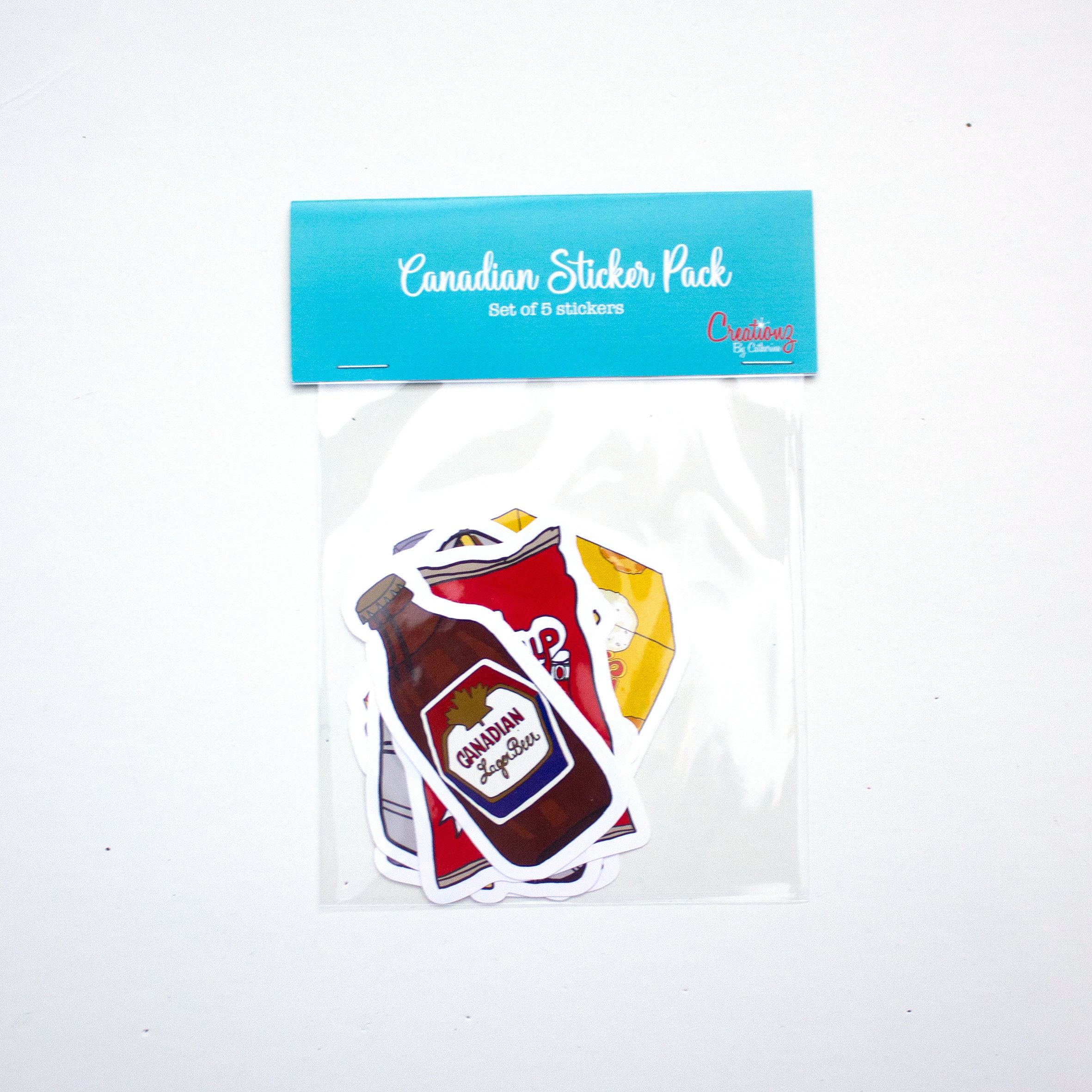 Canadian Sticker Pack | Etsy