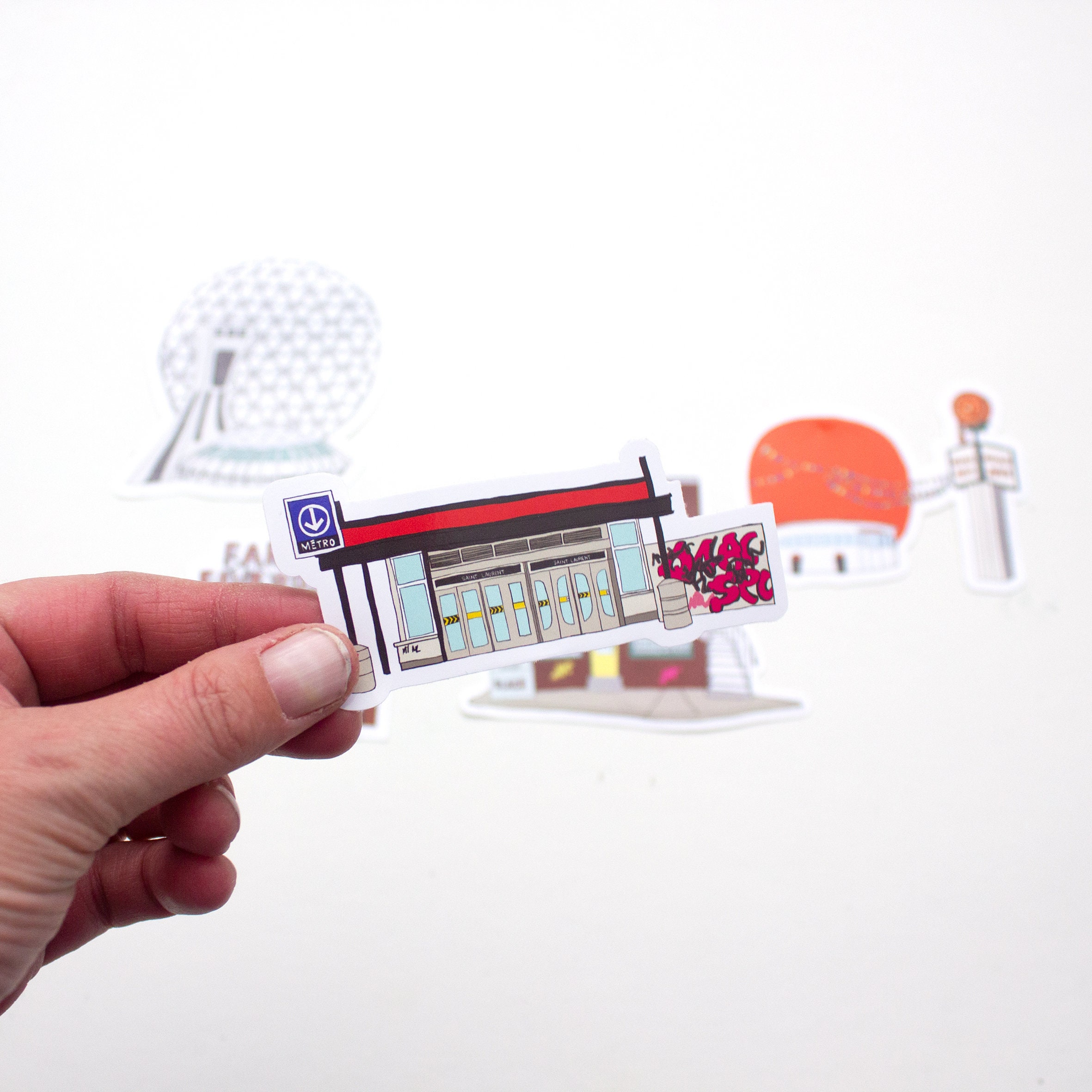 Montreal sticker pack vinyl stickers | Etsy