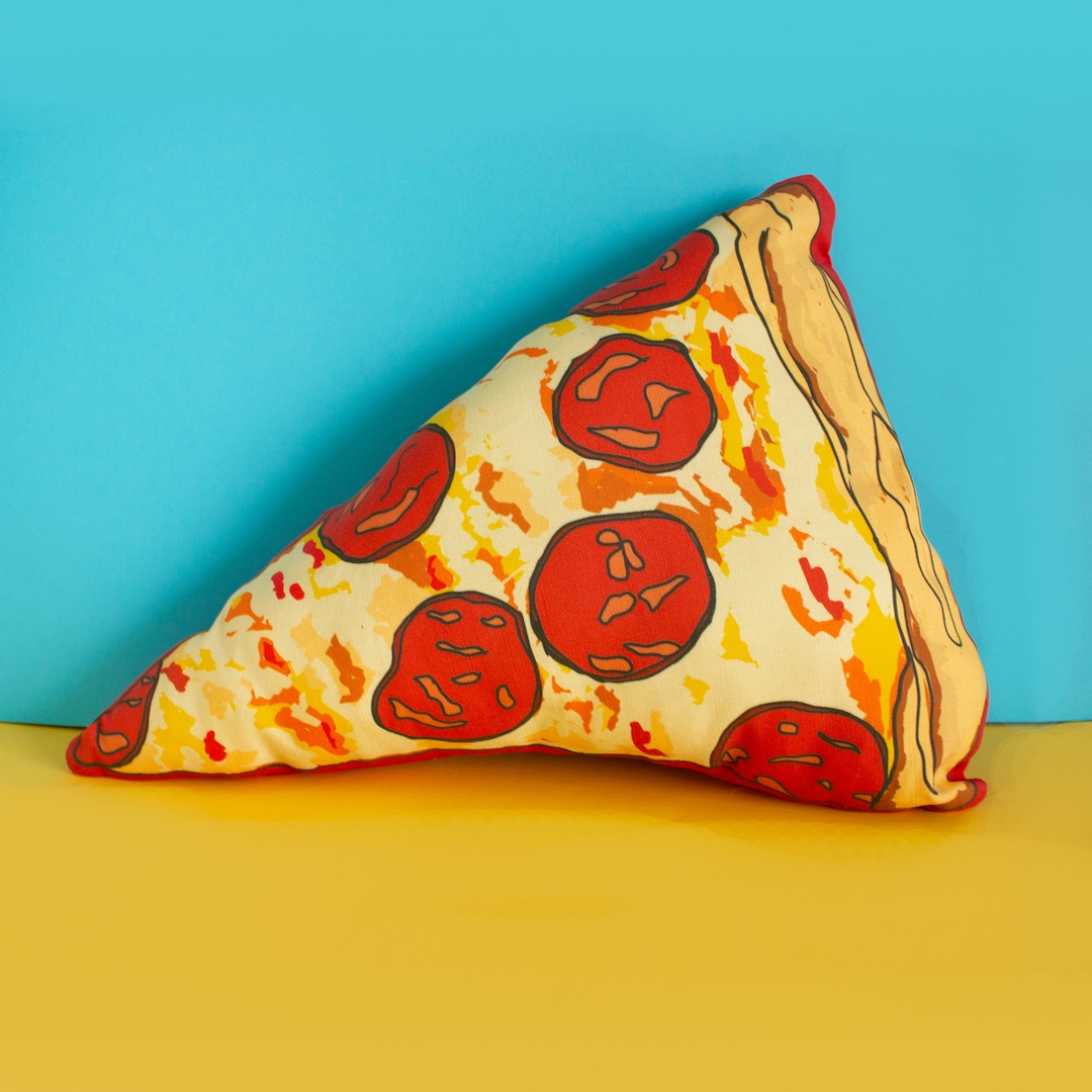 Pizza Pillow, Throw Pillow, Food Shaped Cushion - Etsy
