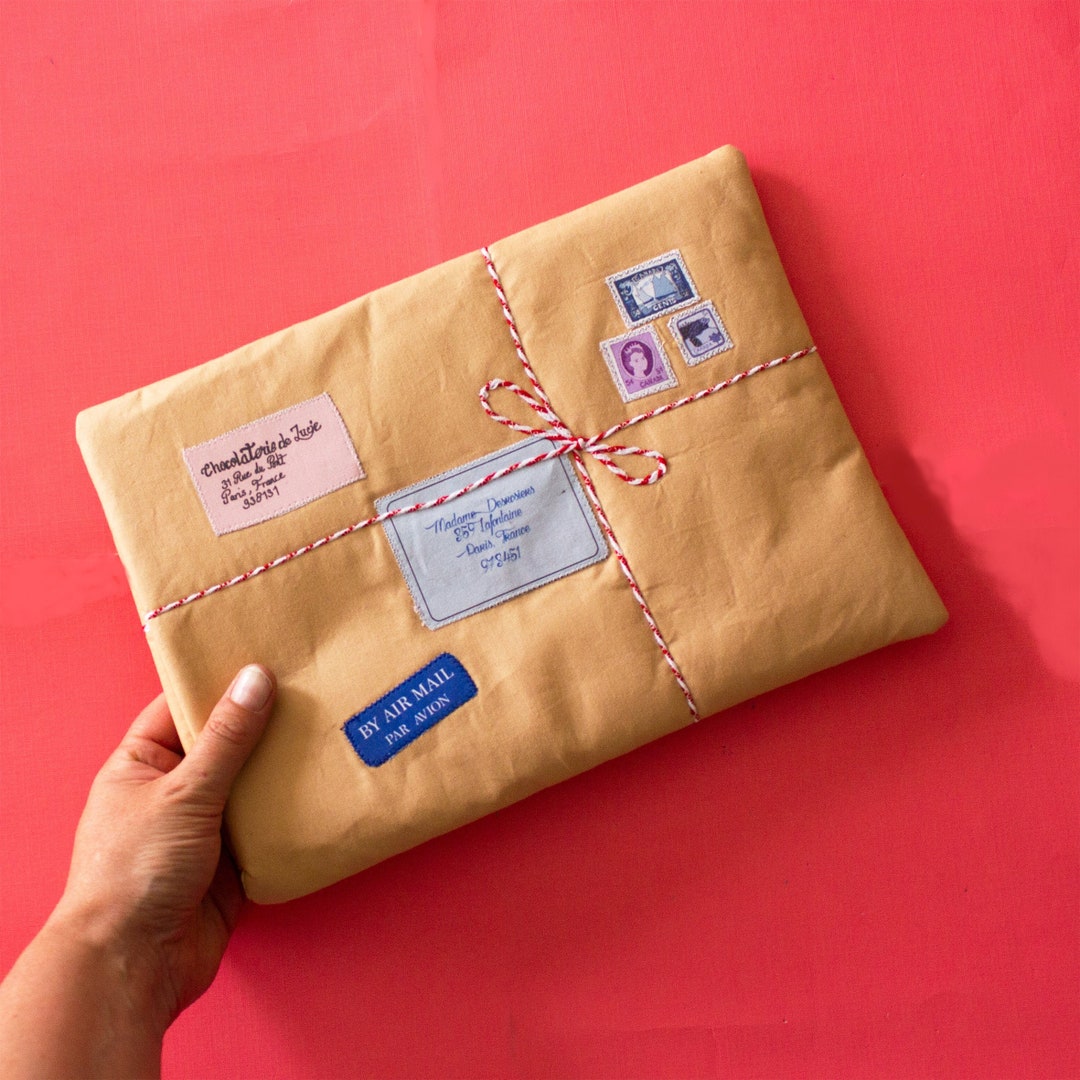 Laptop Sleeve -vintage Parcel Case -14 Inch MacBook Pro Case- MacBook ...