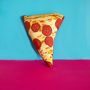Pizza Pillow, Throw Pillow, Food Shaped Cushion - Etsy