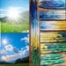 Custom Length Sunny Daze Art Loc Set - Etsy