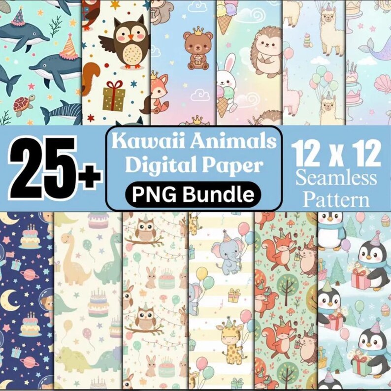 3500+ Digital Paper Mega Bundles, Seamless Pattern Png, Christmas ...