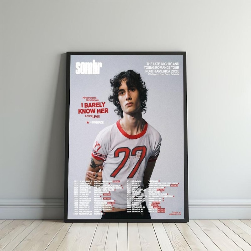 Sombr Wall Art - Etsy