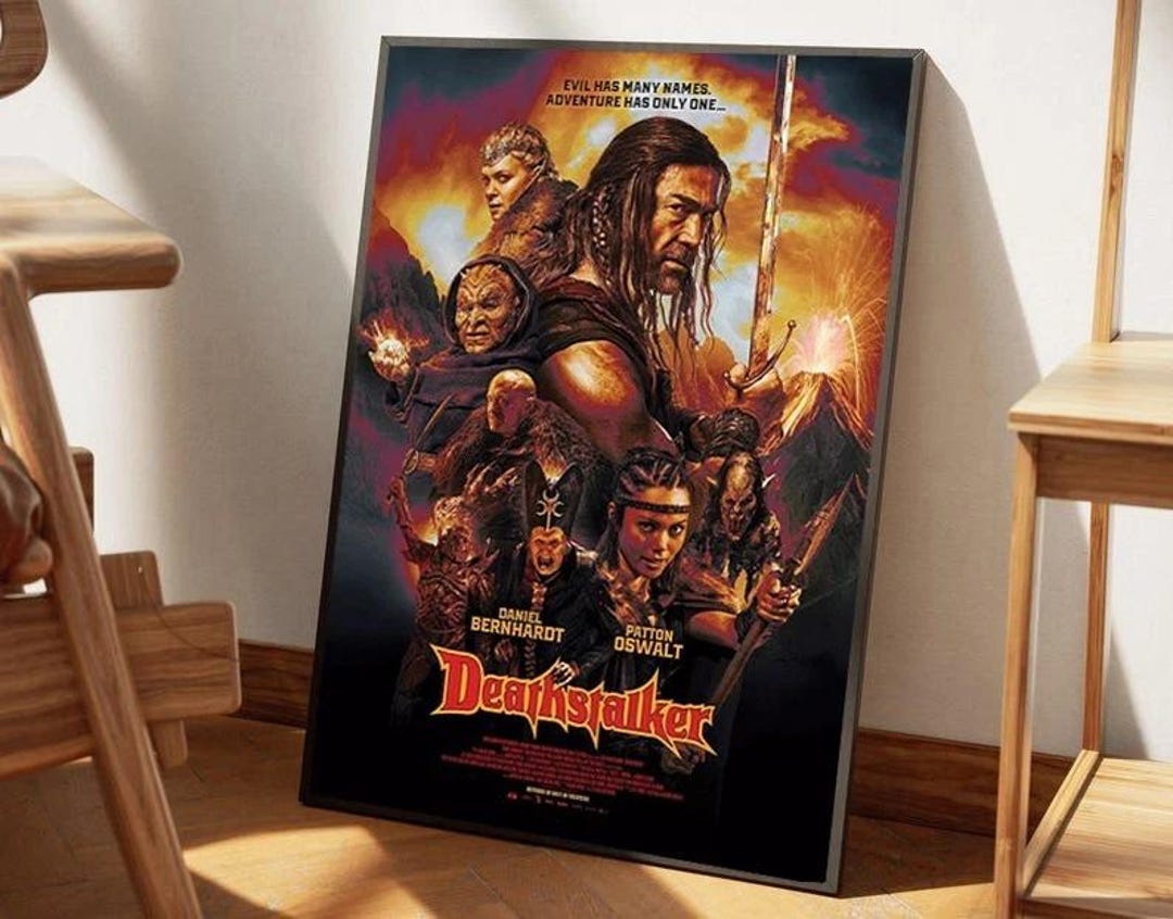 NEW Deathstalker 2025 Movie Poster - Etsy