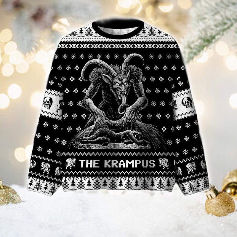 Krampus Sweater - Etsy