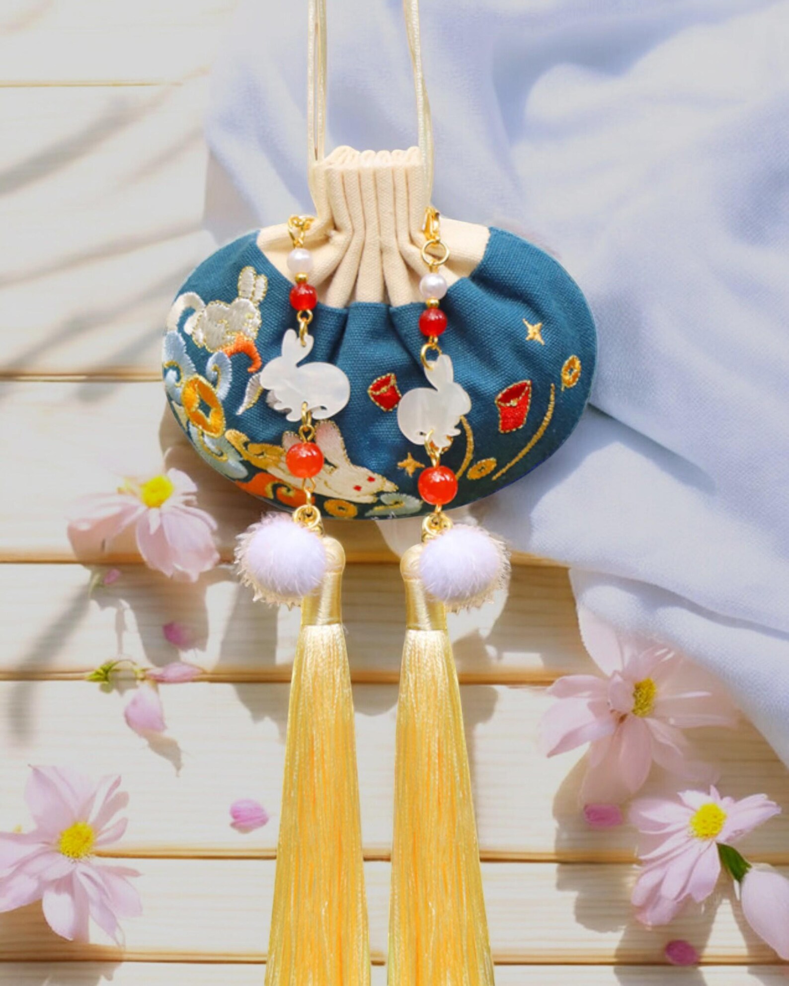 Chinese Fragrant Sachet | Herbal Aroma Bag | Natural Scented Pouch With ...