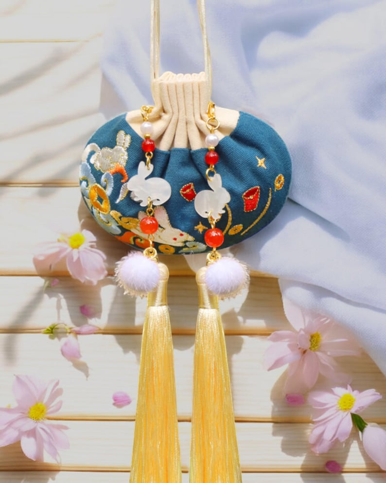 Chinese Fragrant Sachet | Herbal Aroma Bag | Natural Scented Pouch With ...
