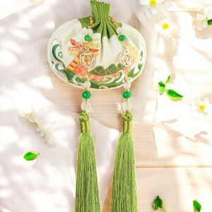 Chinese Fragrant Sachet | Herbal Aroma Bag | Natural Scented Pouch With ...