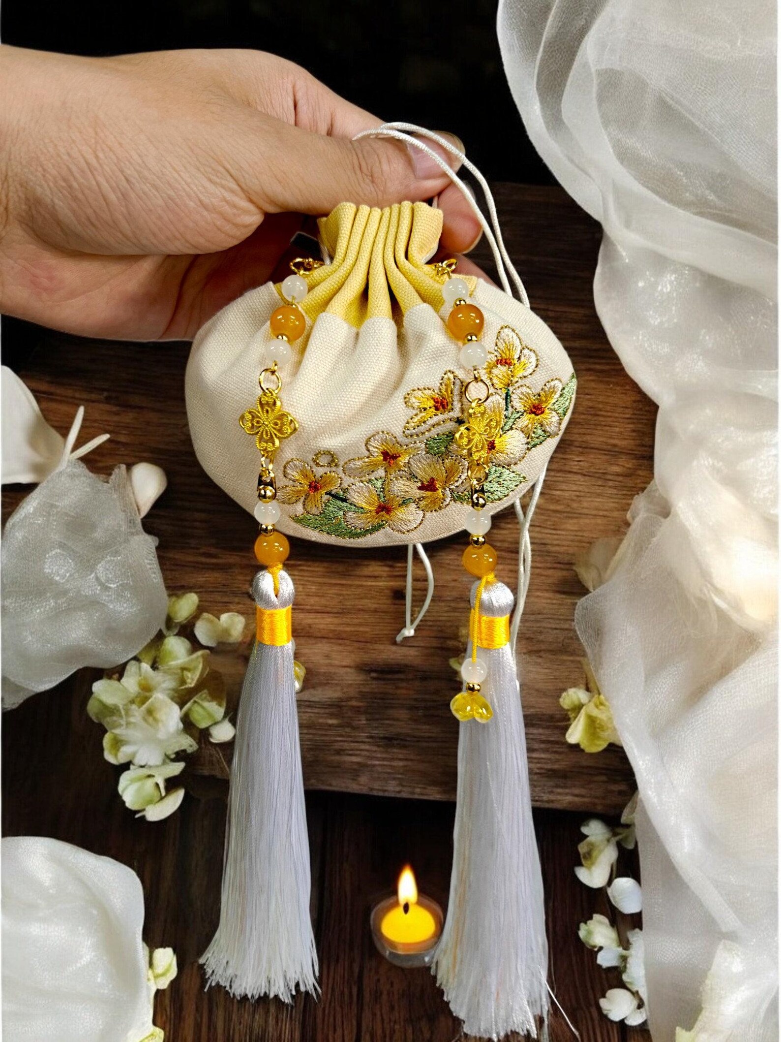 Chinese Fragrant Sachet | Herbal Aroma Bag | Natural Scented Pouch With ...