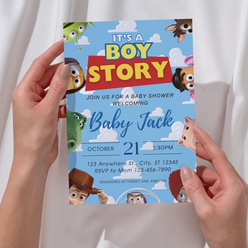 Its a Boy Story Baby Shower - Etsy