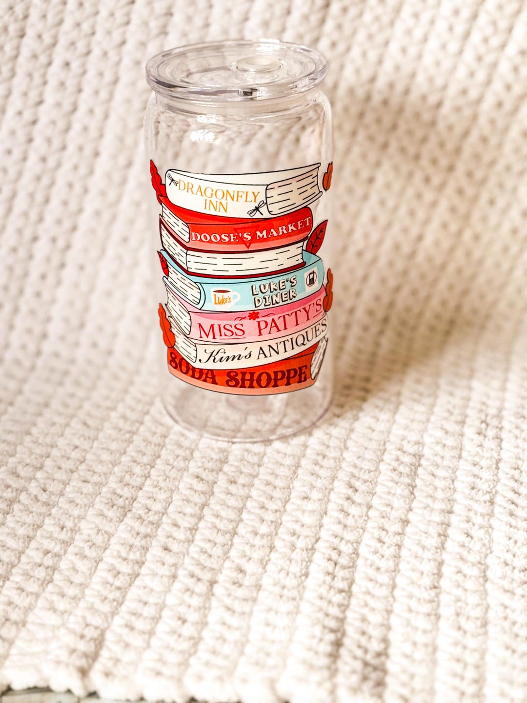 GG Bookstack Libby Cup - Etsy