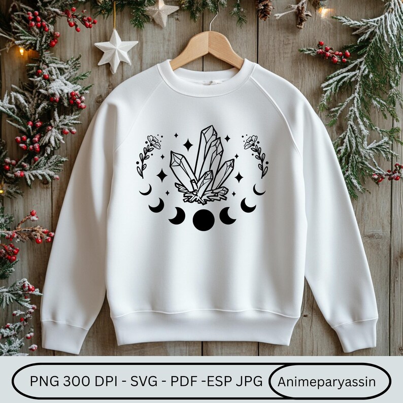 Magic Collection (SVG, Esp, Pdf, Jpe, PNG), Celestial, Magic Moon ...