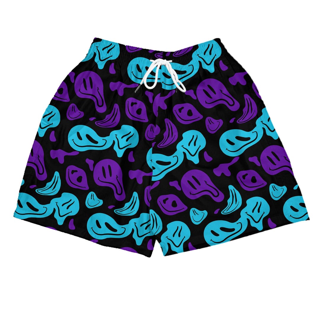 AJ 8 Aqua 8s Aquatone Shorts, Smile, Pants Match Sneakers - Etsy