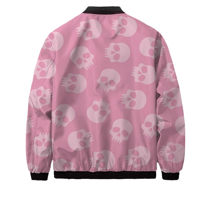 AJ 5 Medium Soft Pink 5s 35th Jacket, Skull, Shirt Match Sneakers - Etsy