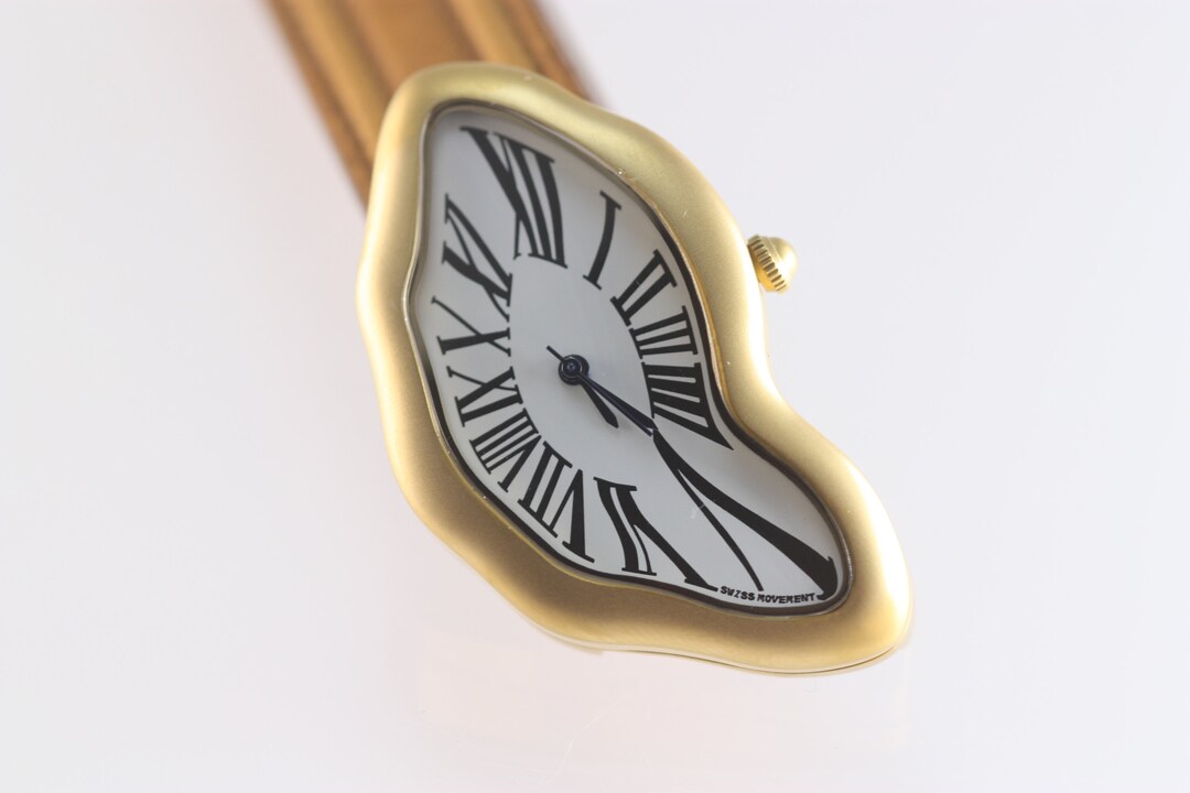 Liquid Time Dali Inspired Melting Vintage Style Rare French Homage ...