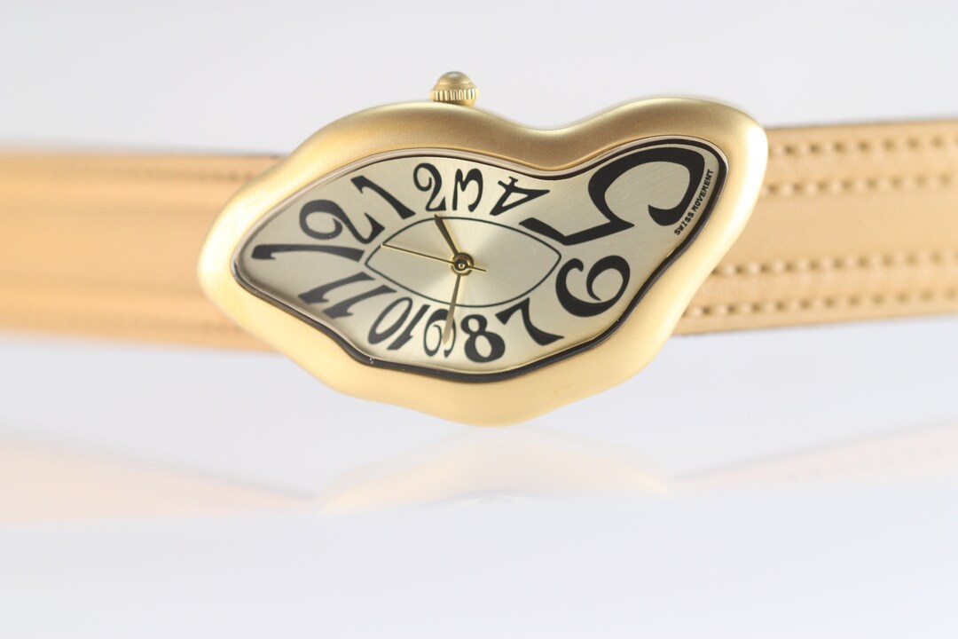 Liquid Time Dali Inspired Melting Vintage Style Rare French Homage ...