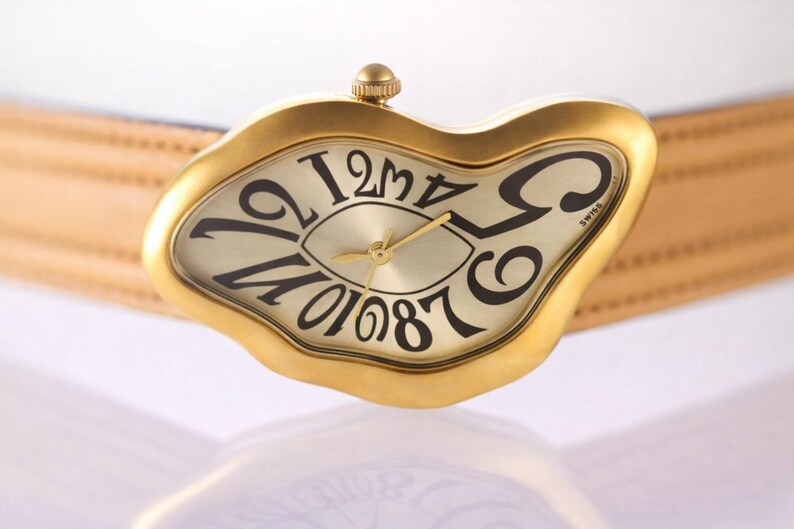 Liquid Time Dali Inspired Melting Vintage Style Rare French Homage ...